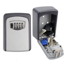 Master Lock Wall Mount Lock Box Combination 83mm Fits Up To 5 Keys ...