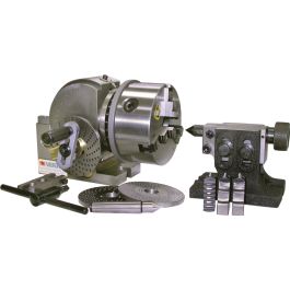 Vertex Dividing Head - includes 5" 3 Jaw Chuck, plates and tailstock B
