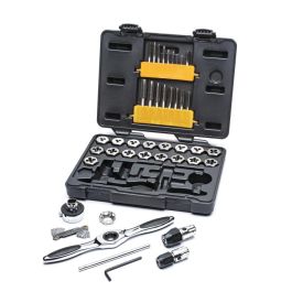 GearWrench Tap and Die Drive Tool Set 40 Piece Metric Ratcheting 3886