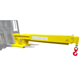 Miller Falls Adjustable Fork Pivot Crane Jib W/Hook 3000KG WHFMJ3T