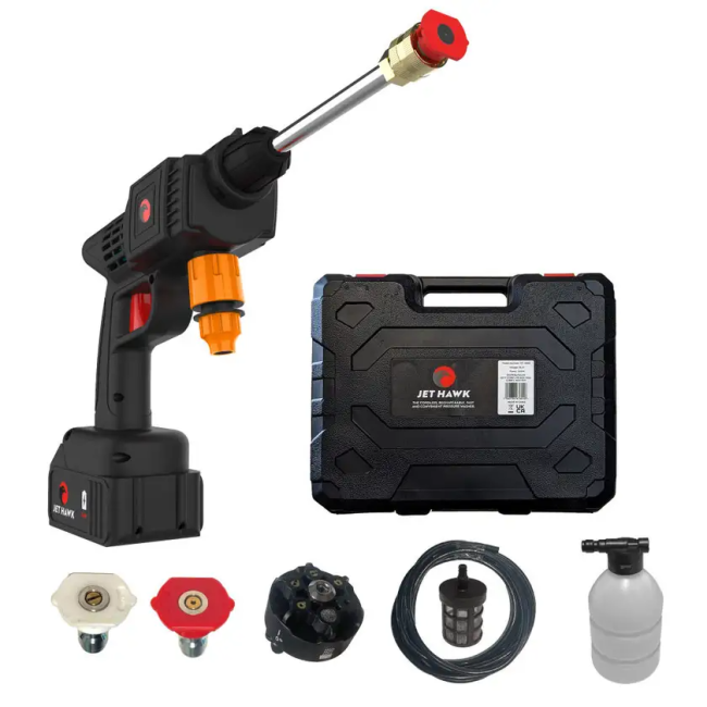 Jet Hawk Cordless Rechargeable Pressure Washer JHAWK