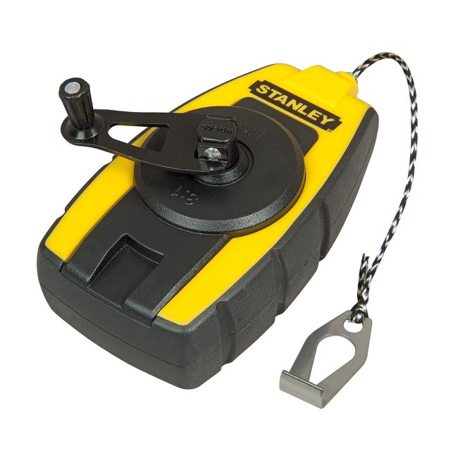 Stanley Chalk Line Reel 9.1m/30ft Compact Size Slide-Open Door STHT471